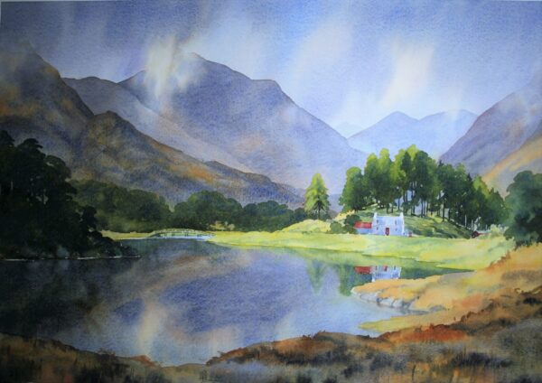 Glen Affric landscape painting | Paul Pacey